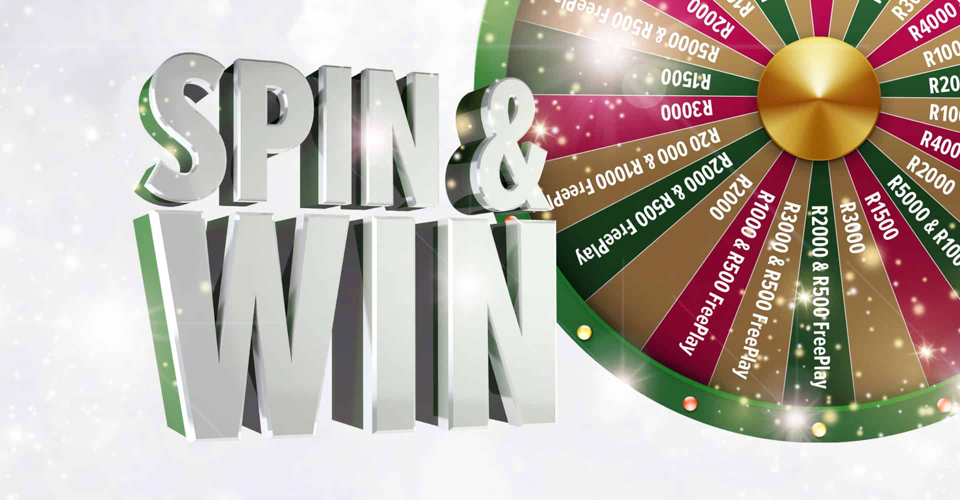 Spin & Win Promotion - Golden Horse Casino