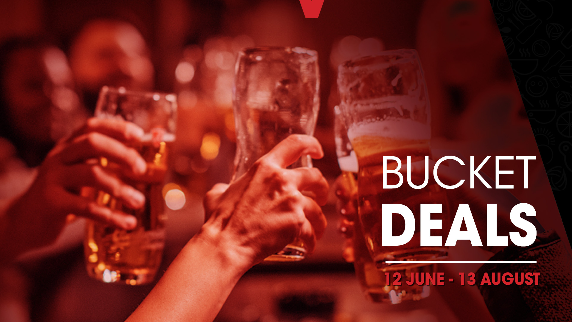 Café Vigour Beer Bucket Deal & Wine Dine