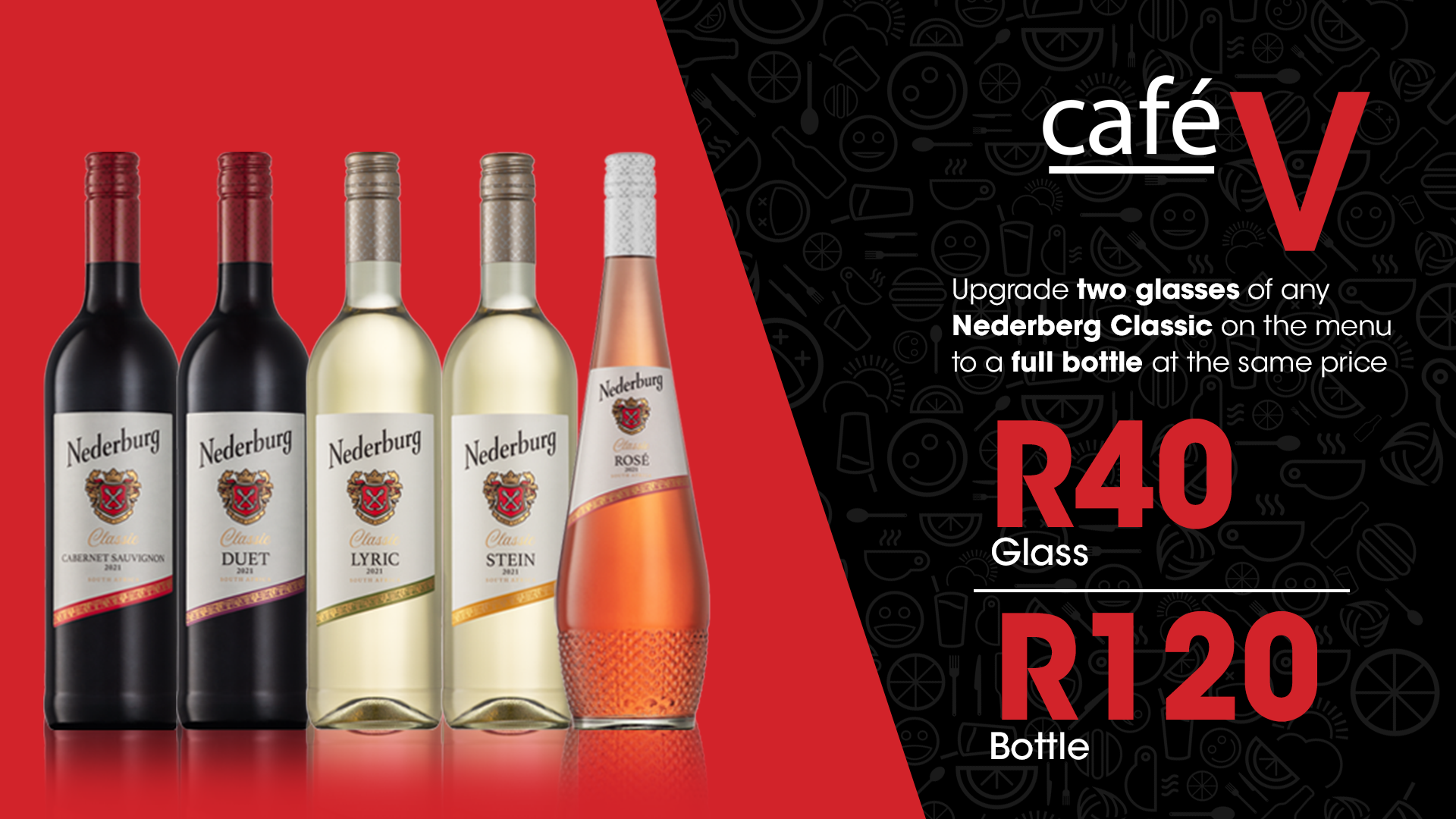 Café Vigour Beer Bucket Deal & Wine Dine