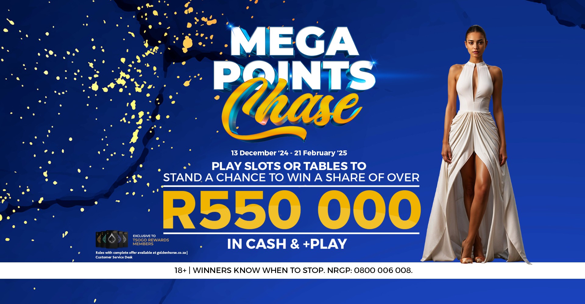 Mega Points Chase - Golden Horse Casino